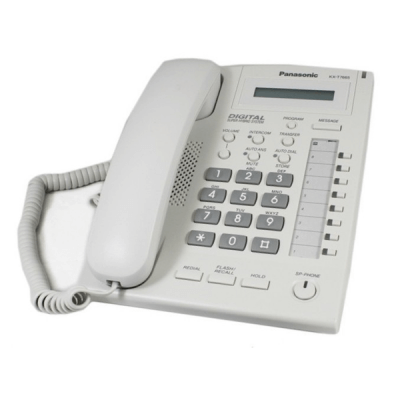 Panasonic KX-T7665 - Telephone in Black | Headset Store